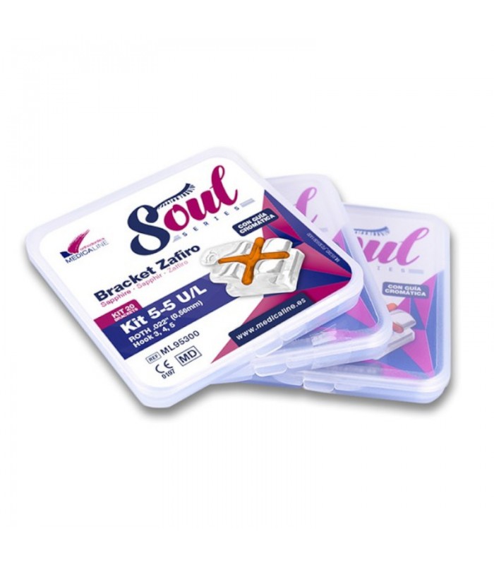 SAPPHIRE ML BRACKETS (20 UNID)