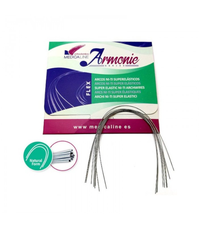 NITI RECTANGULAR SUPER ELASTIC ARCH (10 UNIT)